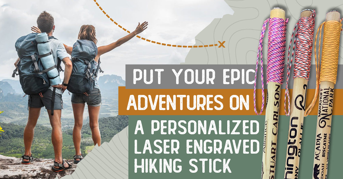 Custom Walking Sticks - Emblaze Your Trail