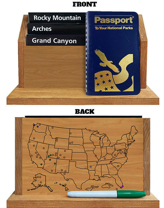 The NP HUB - National Park Map Box and Passport Display – EmBlaze Your ...